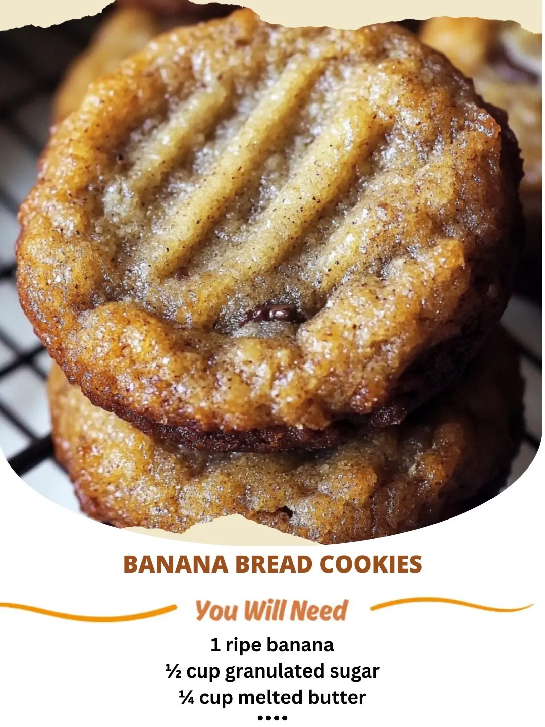 Banana Bread Cookies