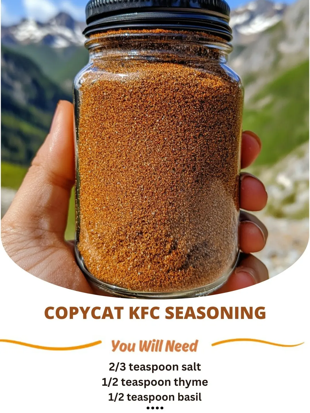 Copycat KFC Seasoning: The Secret Blend of 11 Herbs & Spices! 🍗