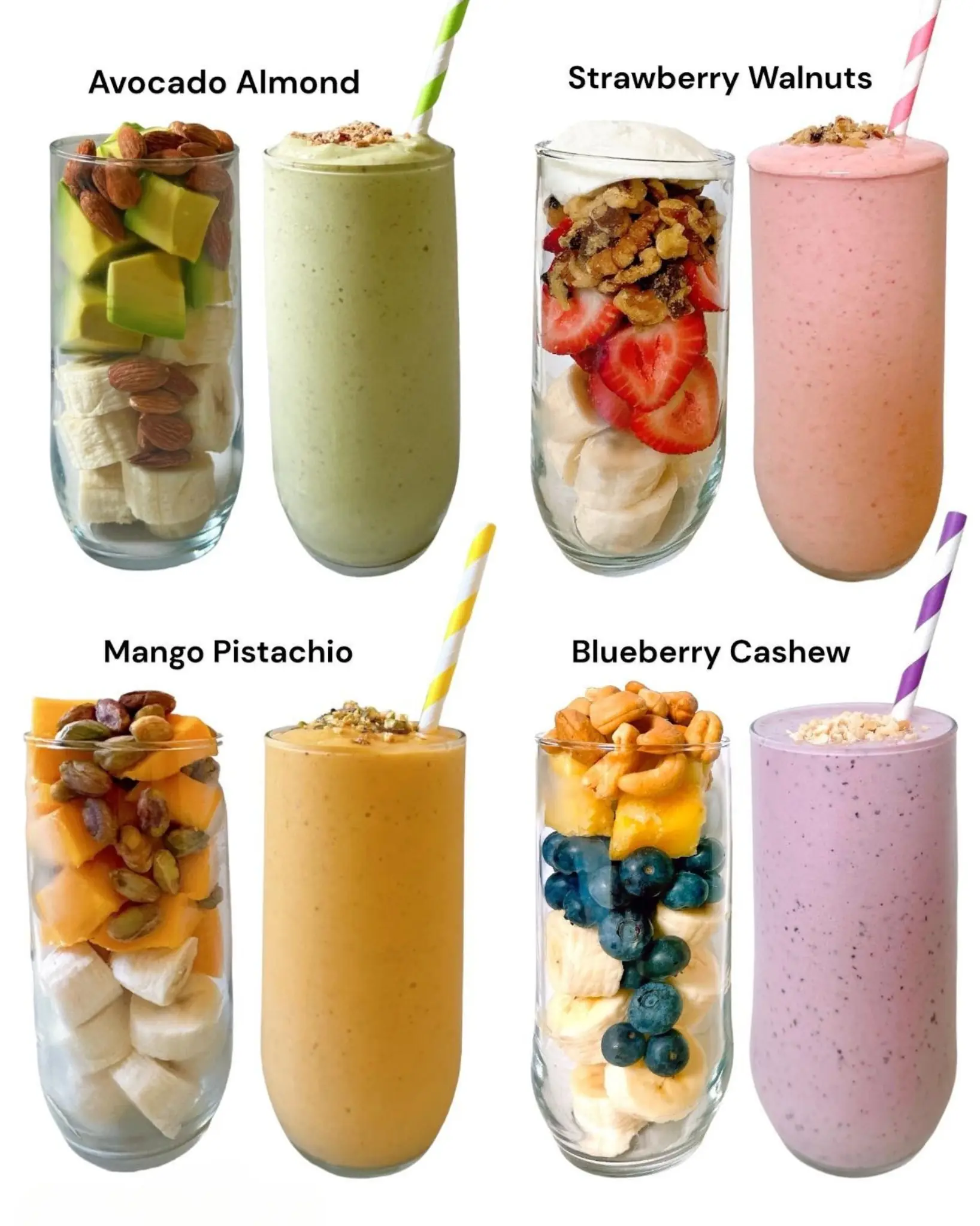 4 Nutty Smoothies to Enjoy 🥜🥤