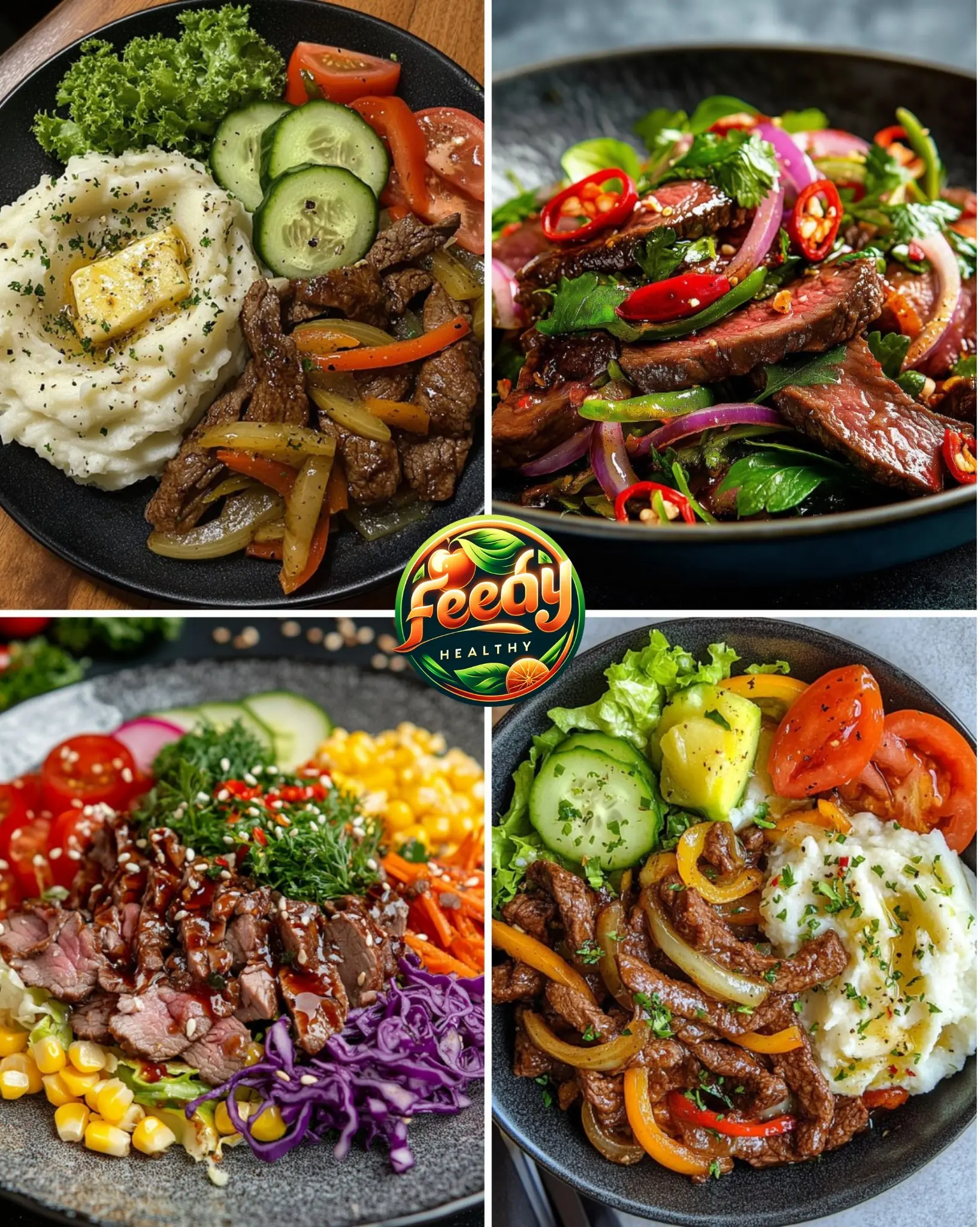 Beef Stir-Fry & Mashed Potatoes Recipe 🍽️