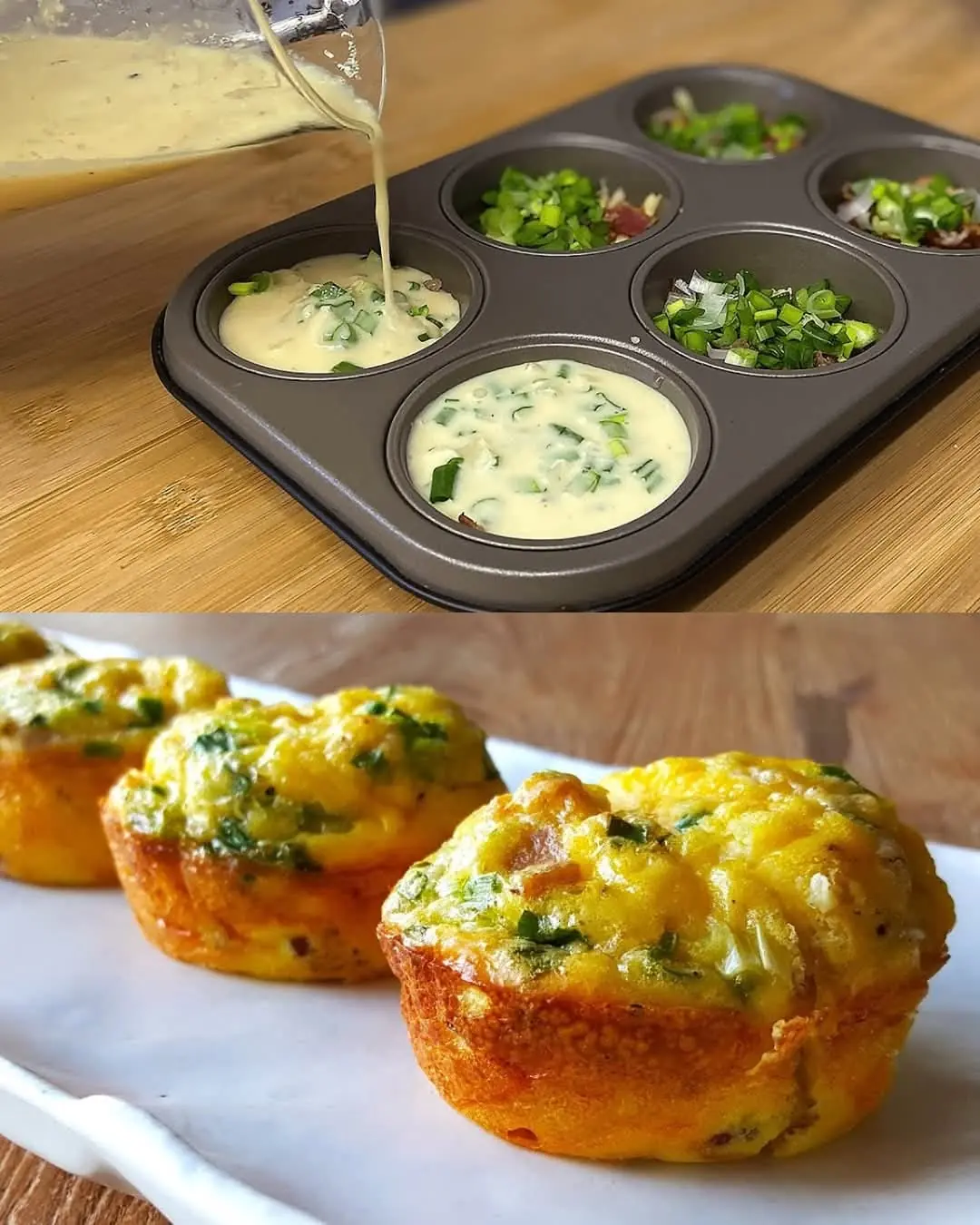 Fluffy Egg Cups | Best Breakfast Egg Muffins Recipe