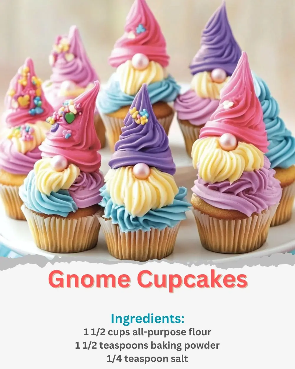 Gnome Cupcakes