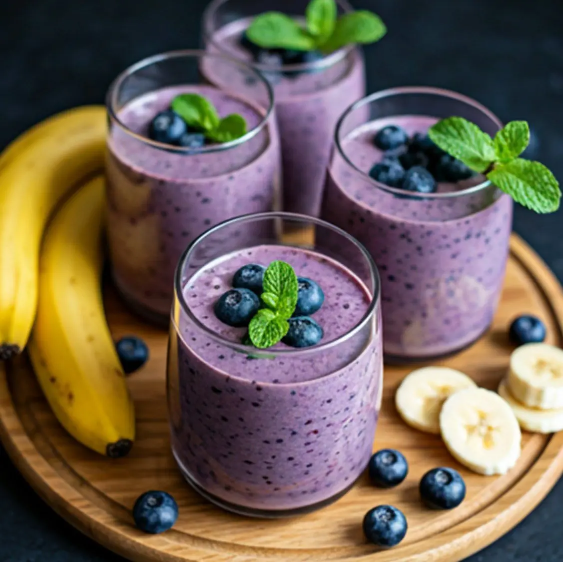 4 Delicious & Nutritious Smoothies for a Healthy Boost 🍓🥭🍍🫐