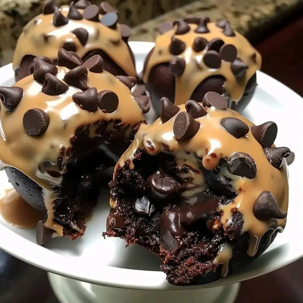 Chocolate Chip Cookie Dough Brownie Bites