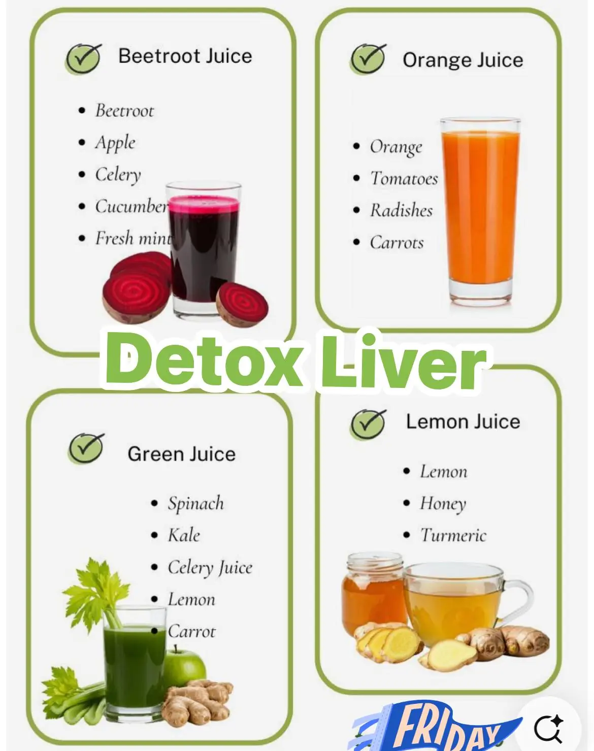 4 Powerful Detox Liver Juice Recipes 🍹