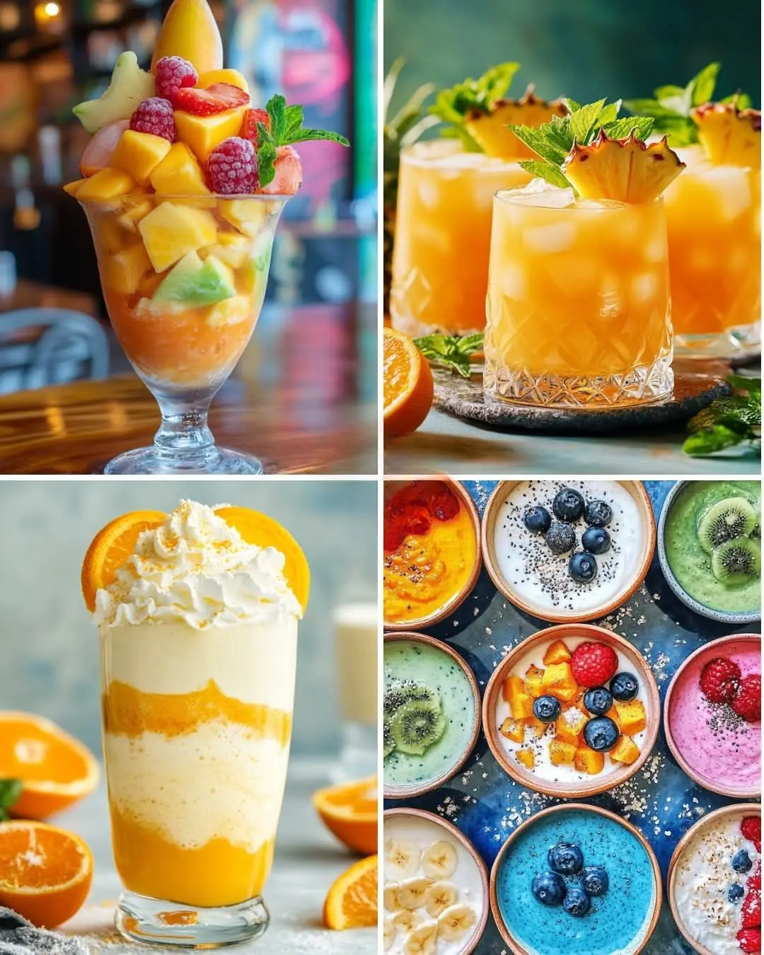 Sunset Citrus Smoothie 🍊🍍