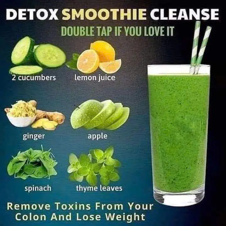 🧃 Detox Smoothie Cleanse: Flush Toxins & Support Weight Loss Naturally! 🌱