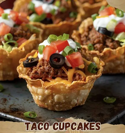 Taco Cupcakes: A Fun and Flavorful Twist on Traditional Tacos!