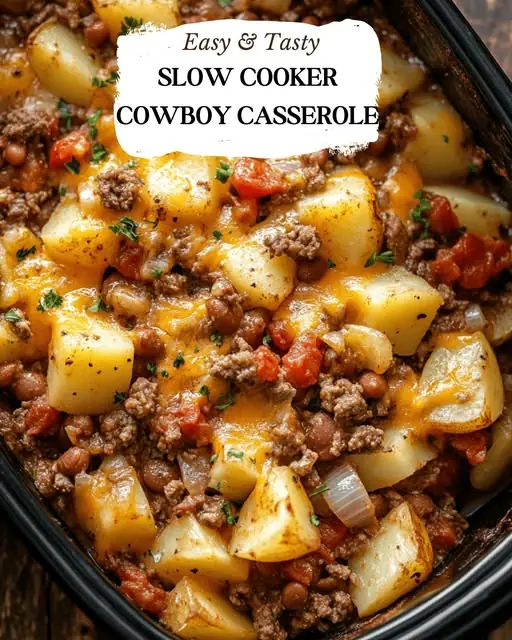Slow Cooker Cowboy Casserole